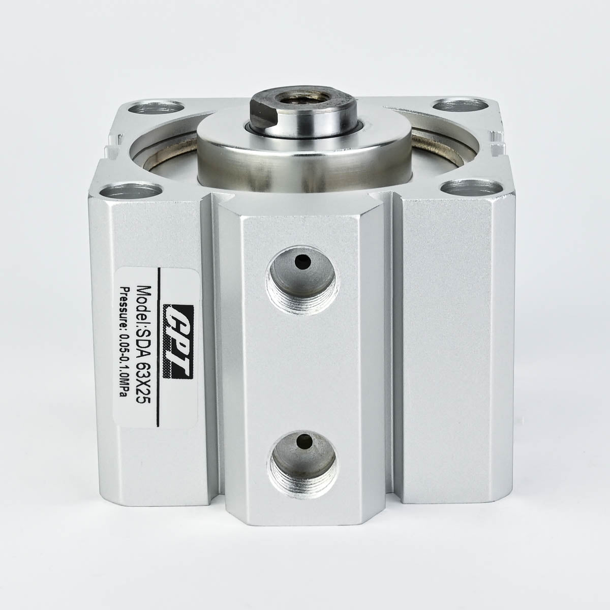 COMPACT CYLINDER DOUBLE ACTING DIA 63 X 25 MM STROKE NON MAGNETIC PIST – Creative Automation