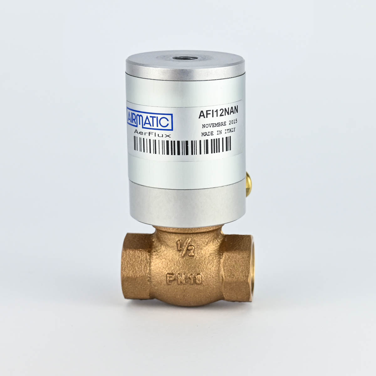 PNEUMATIC VALVE SINGLE ACTING 1/2" N.O. NBR AIRMATIC – Creative Automation