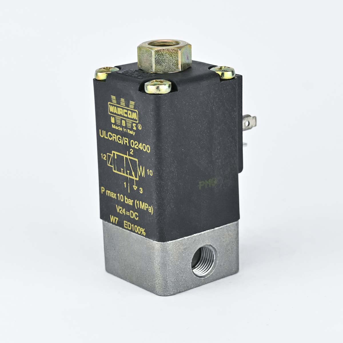 POPET VALVE WITH COIL 3/2 1/8" NC 24 VDC WAIRCOM – Creative Automation