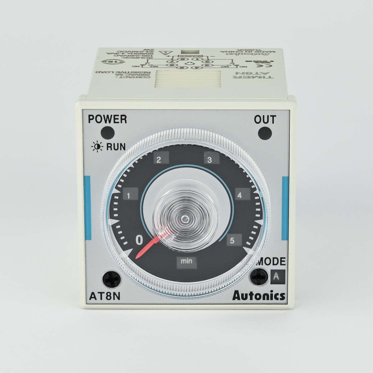 TIMER ANALOG 8 PIN 100-240 V WITH BASE AUTONICS – Creative Automation