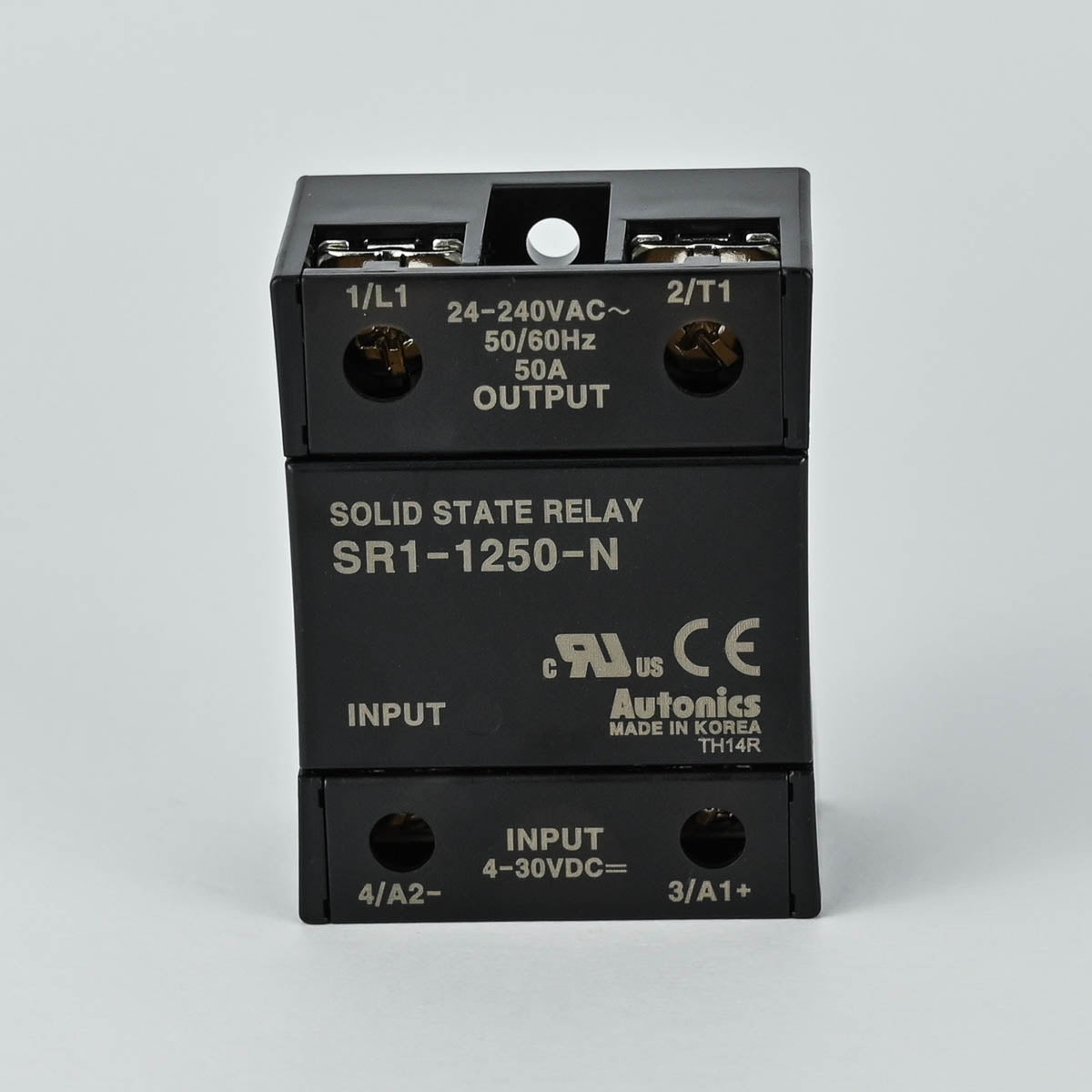 SOLID STATE RELAY 50A INPUT 4 30 VDC OUTPUT 24 240 VAC AUTONICS ...