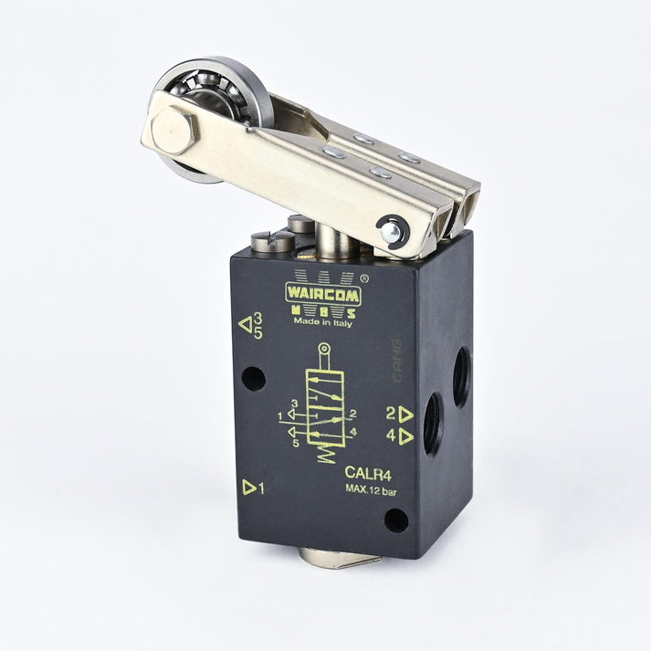 PNEUMATIC ROLLER LEVER VALVE 3/2 1/4" CALR WAIRCOM – Creative Automation