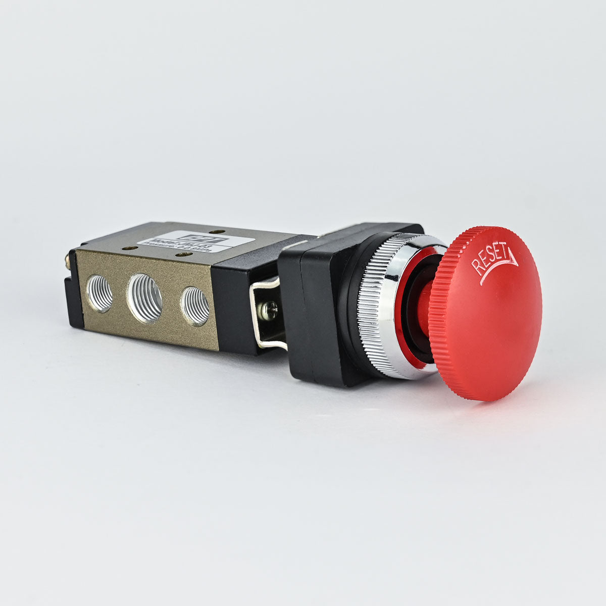 PNEUMATIC PUSH BUTTON 3/2 1/4" RESET CPT – Creative Automation