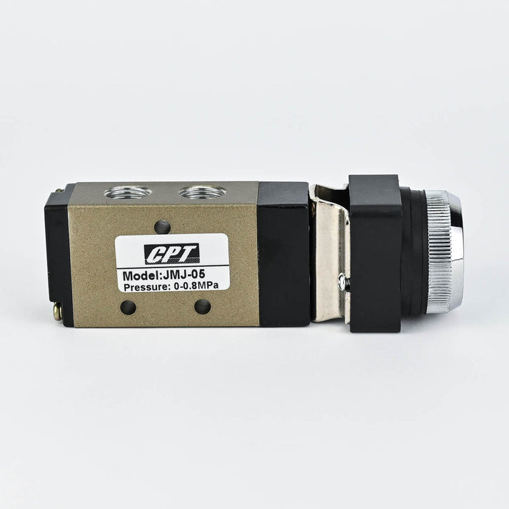 PNEUMATIC PUSH BUTTON 5/2 1/4" FLAT ROUND BUTTON CPT – Creative Automation