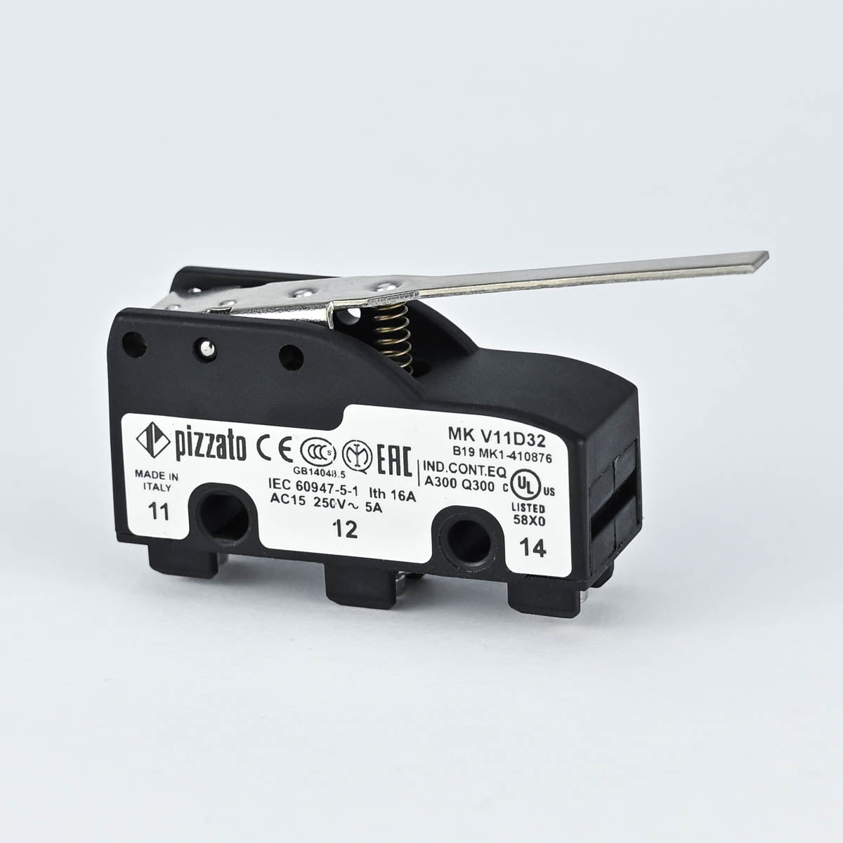 MICRO SWITCH WITH LEVER D32 PIZZATO – Creative Automation