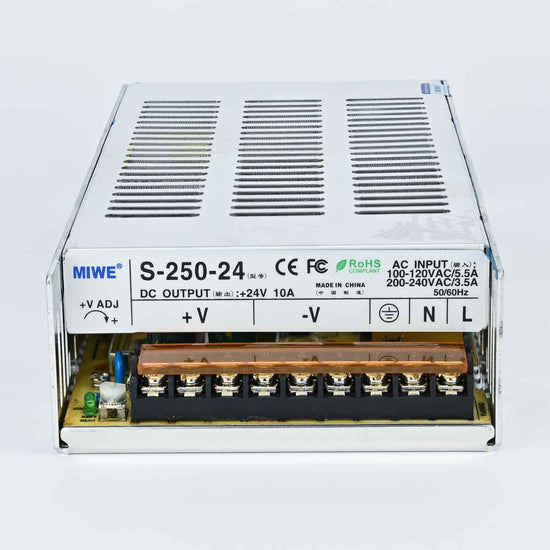 POWER SUPPLY 24V S-250-24 MIWE – Creative Automation