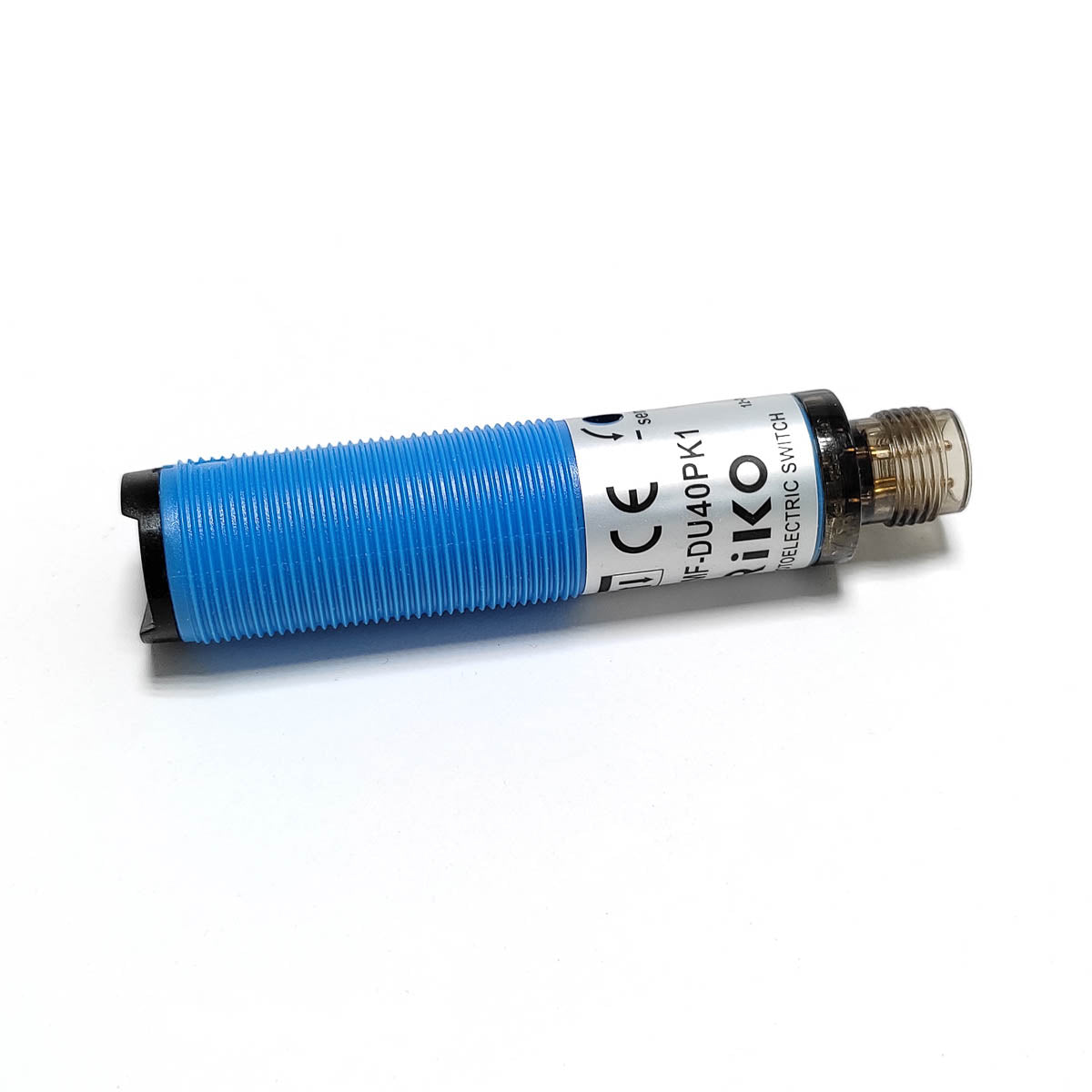 PHOTO SENSOR M18 DIFFUSE 24 VDC 4PIN PNP NPN NO NC 40 CM RIKO ...