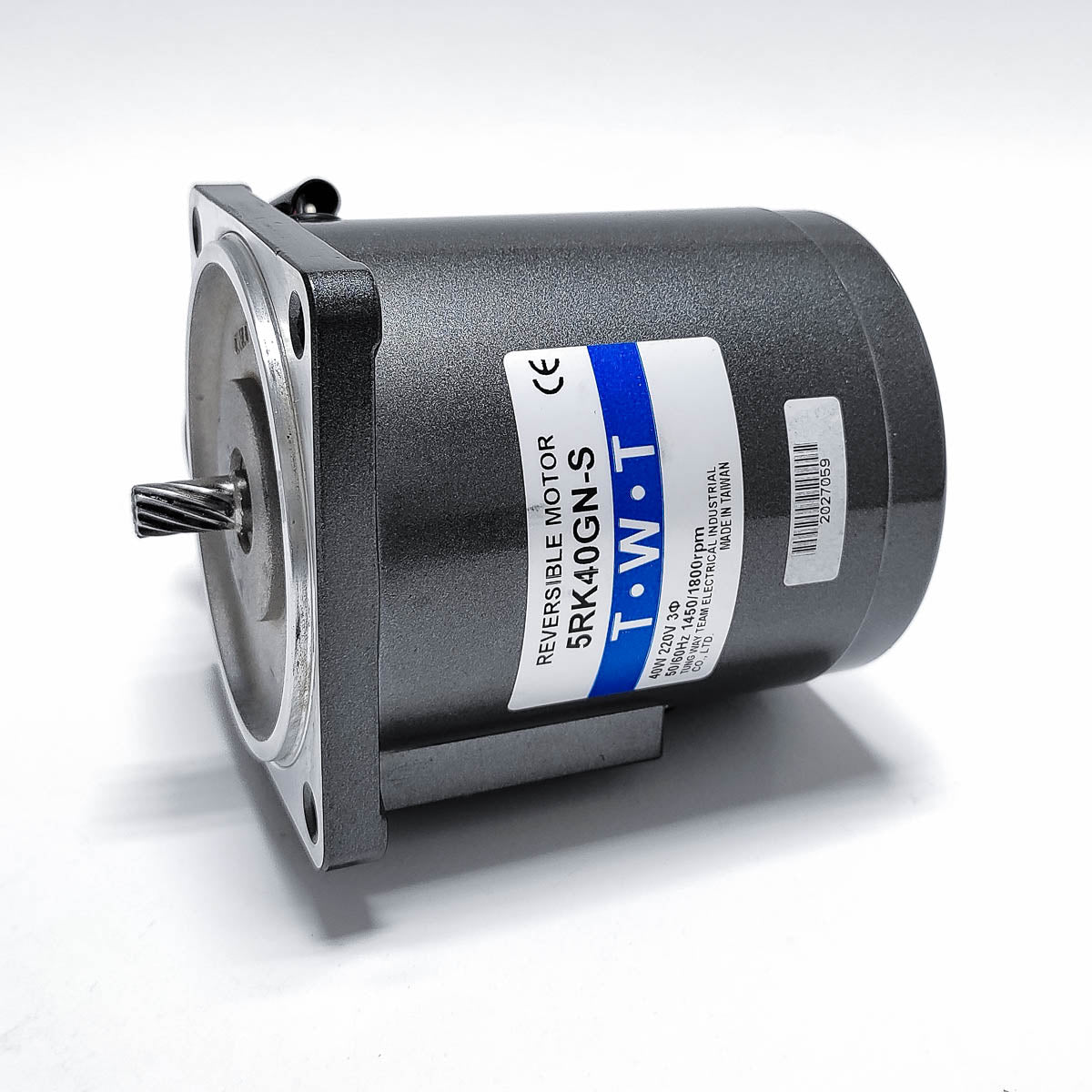 REVERSIBLE MOTOR 40W 220V SINGLE PHASE 4PLOES 50/60Hz TWT – Creative ...