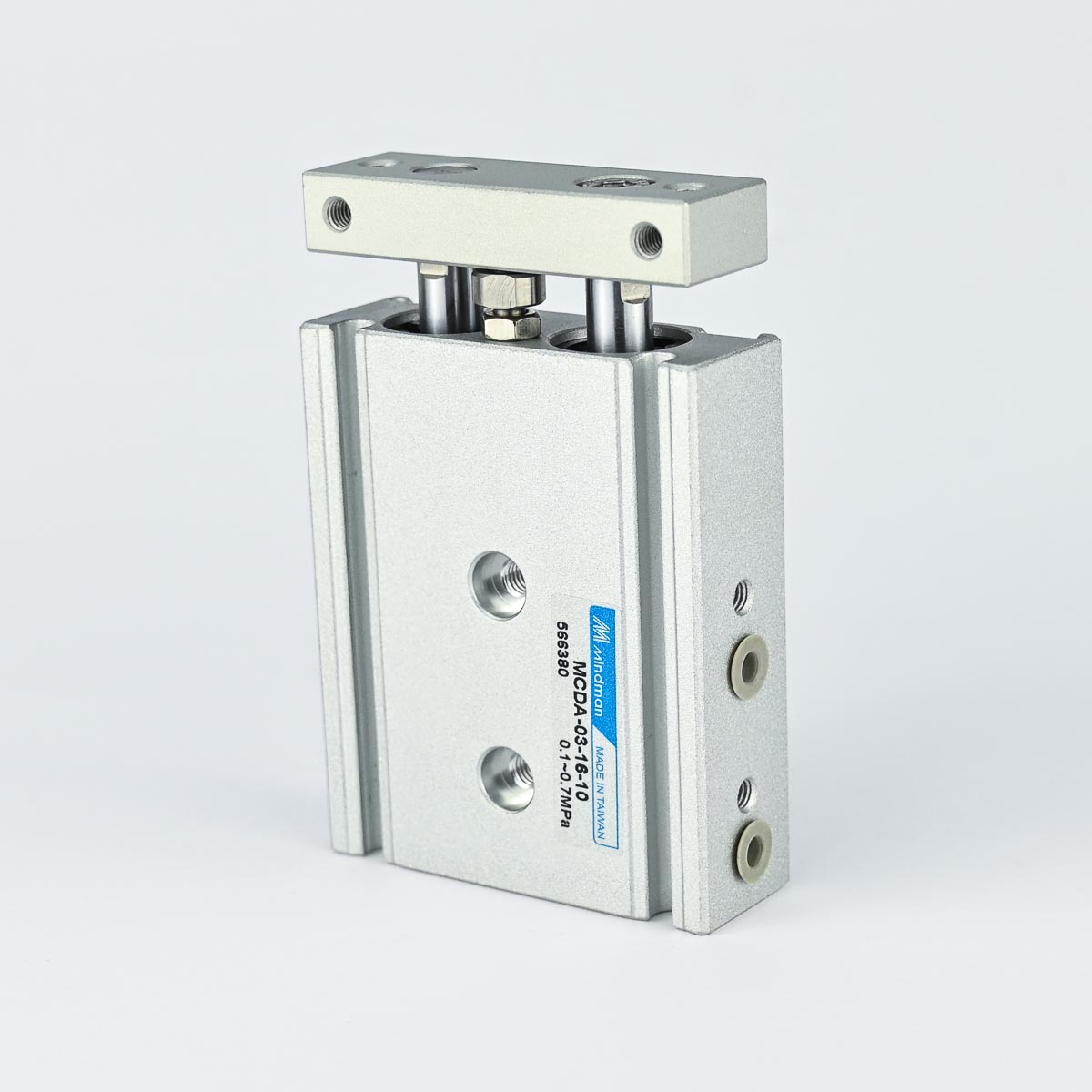 TWIN GUIDE CYLINDER DOUBLE ACTING 16 X 10 MINDMAN – Creative Automation